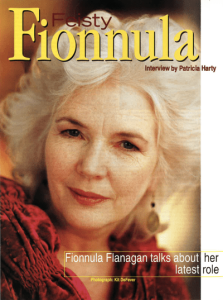 Fionnoula Flanagan: Up Close and Personal