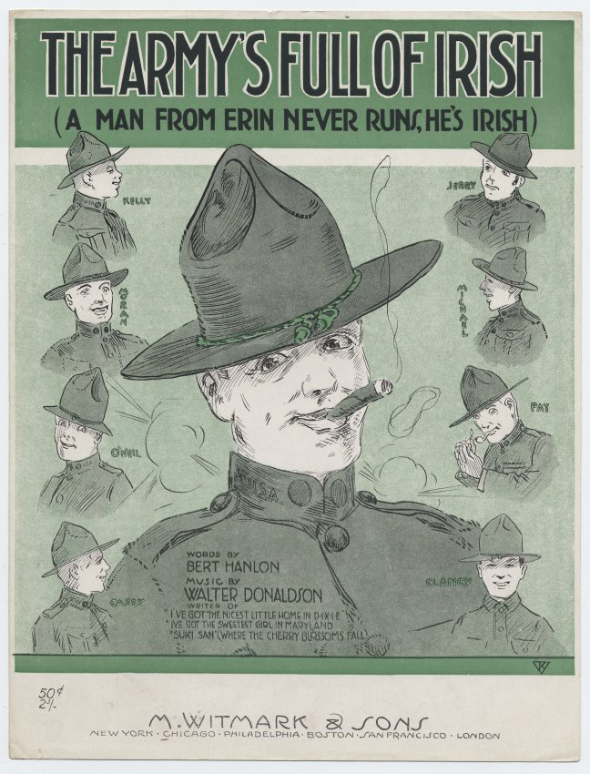 Irish Army Poster WWI