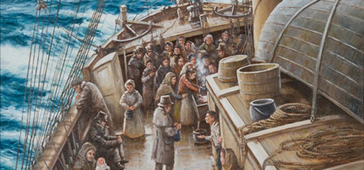 Connecticut’s Coffin Ship Art Exhibit