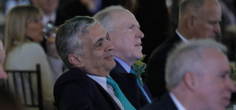 Former CIA directors George Tenet and John O. Brennan 2 - Irish America