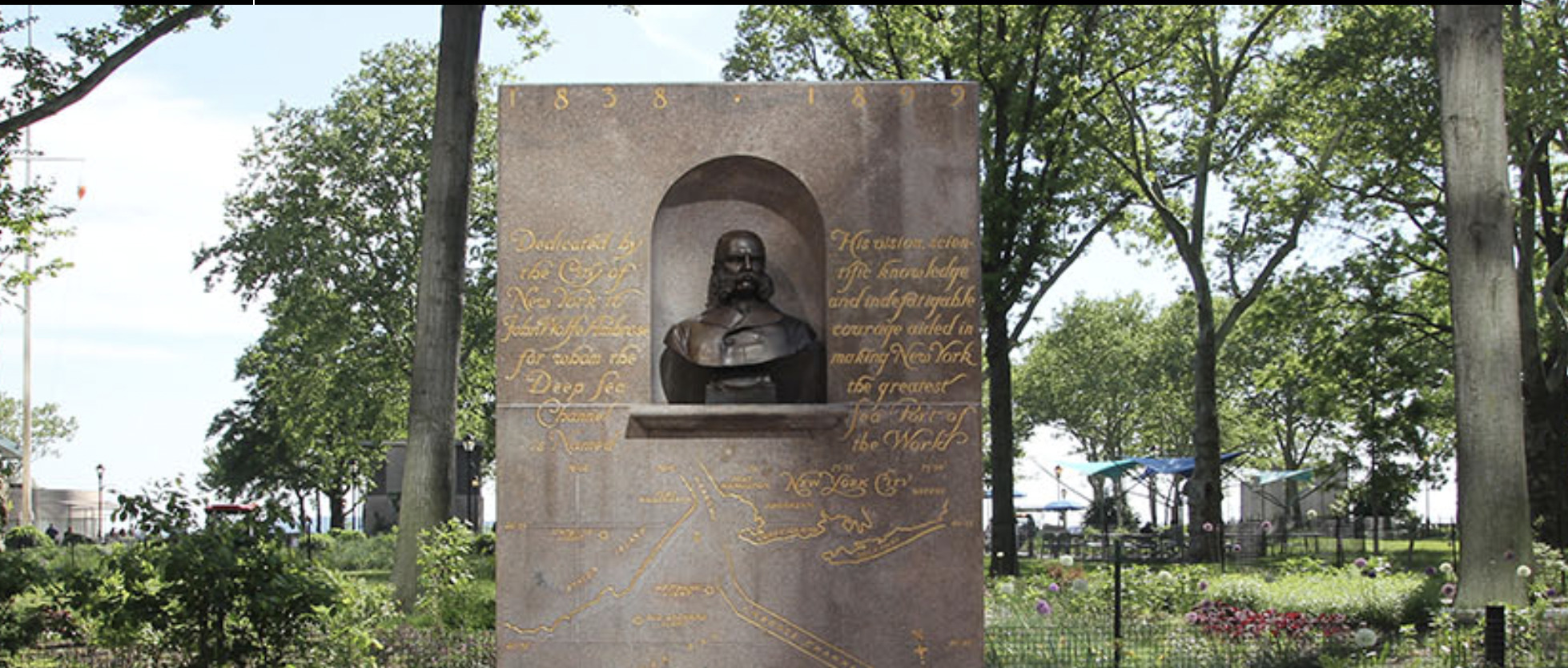 John Wolfe Ambrose Monument is Restored