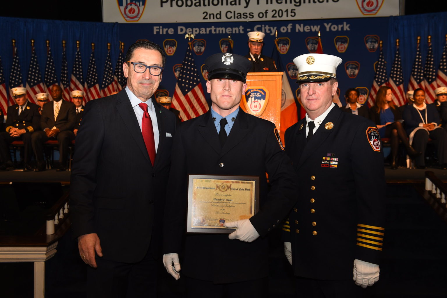 Firefighter Timothy Klein “The Canarsie Kid”