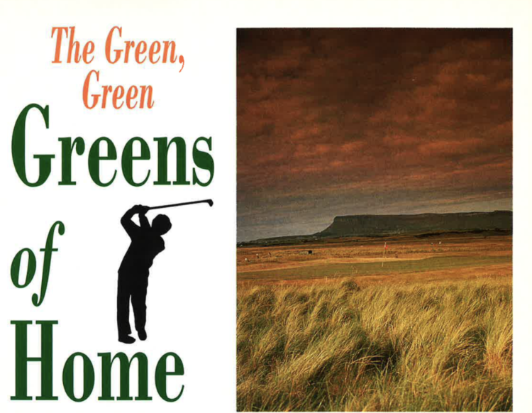 The Green, Green Greens of Home